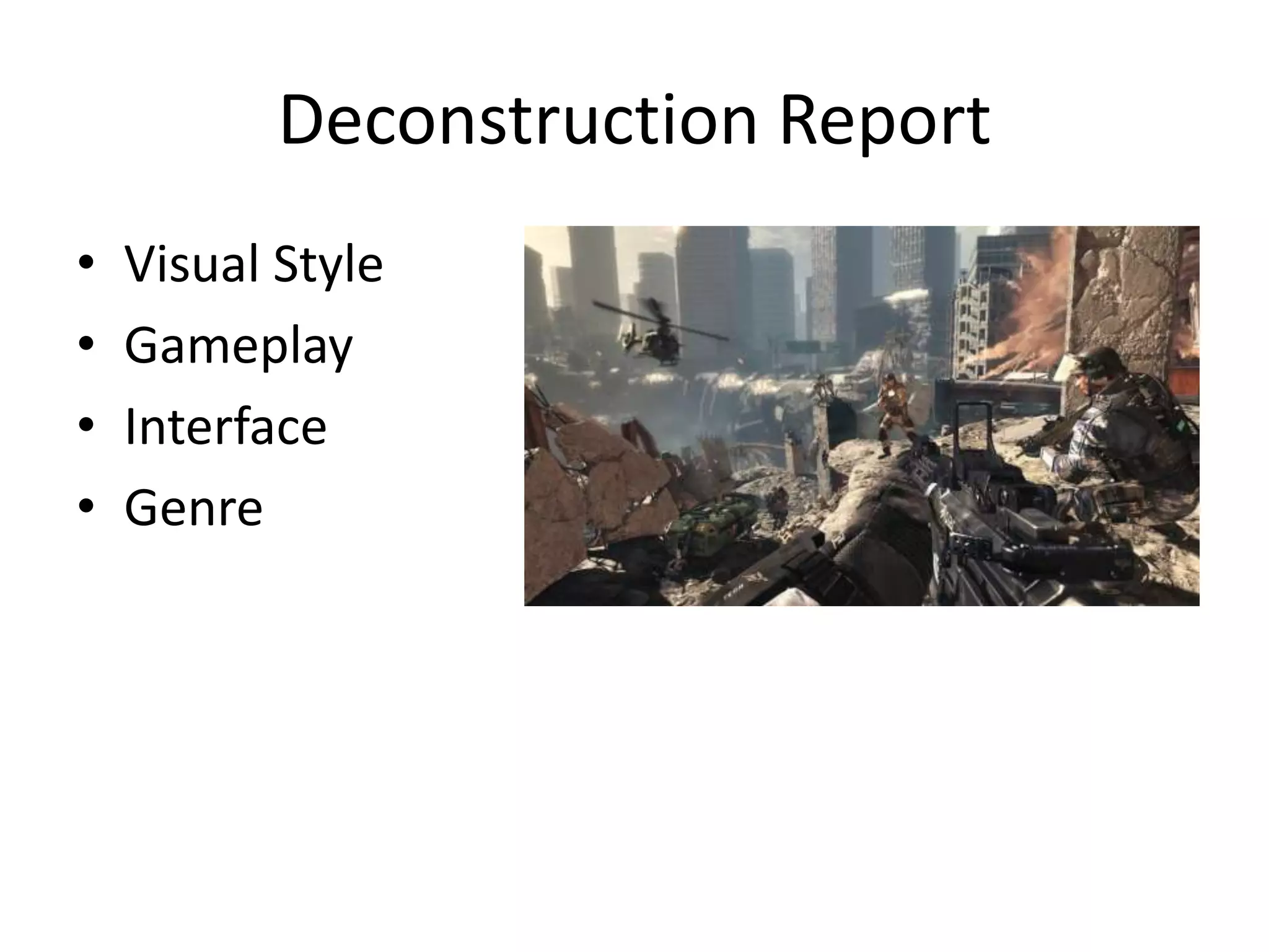 Pr3 deconstructing a computer game | PPTX