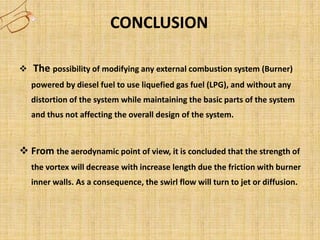 Experimental study of the effect of the burner shape on the flashback ...
