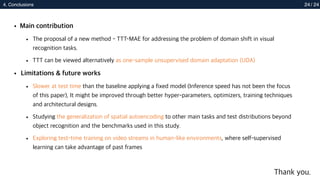 PR-433: Test-time Training with Masked Autoencoders | PDF
