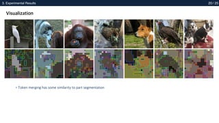 PR-445: Token Merging: Your ViT But Faster | PDF