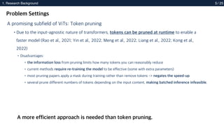 PR-445: Token Merging: Your ViT But Faster | PDF