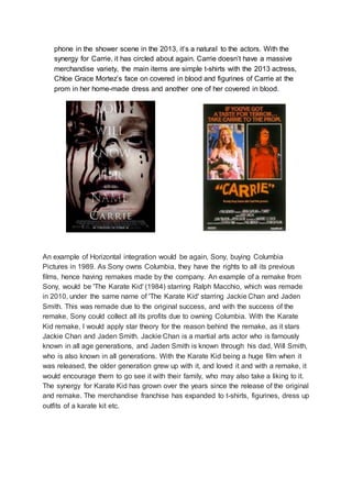 Unit 26 PR5: Remakes and Production Factors Which Influence them | PDF