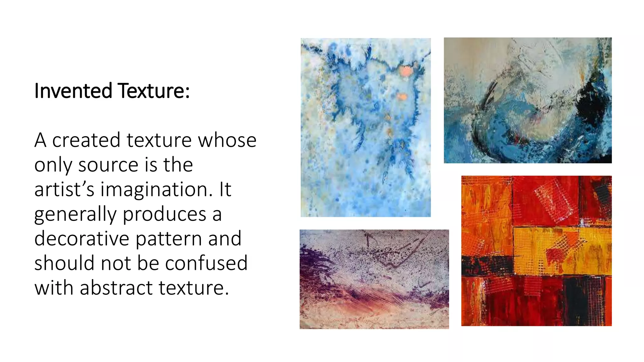 Element of Art - Texture | PPTX