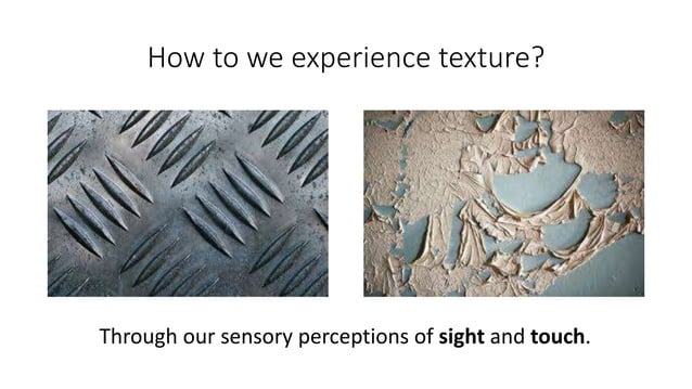 Element of Art - Texture | PPTX