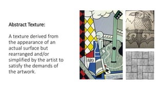 Element of Art - Texture | PPTX