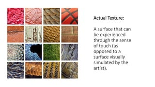 7 Elements Of Art Texture