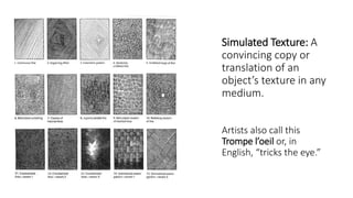 Simulatedimplied Texture