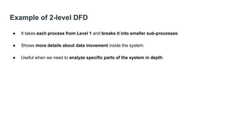 UML Data Flow Diagram in Software Engineering | PDF