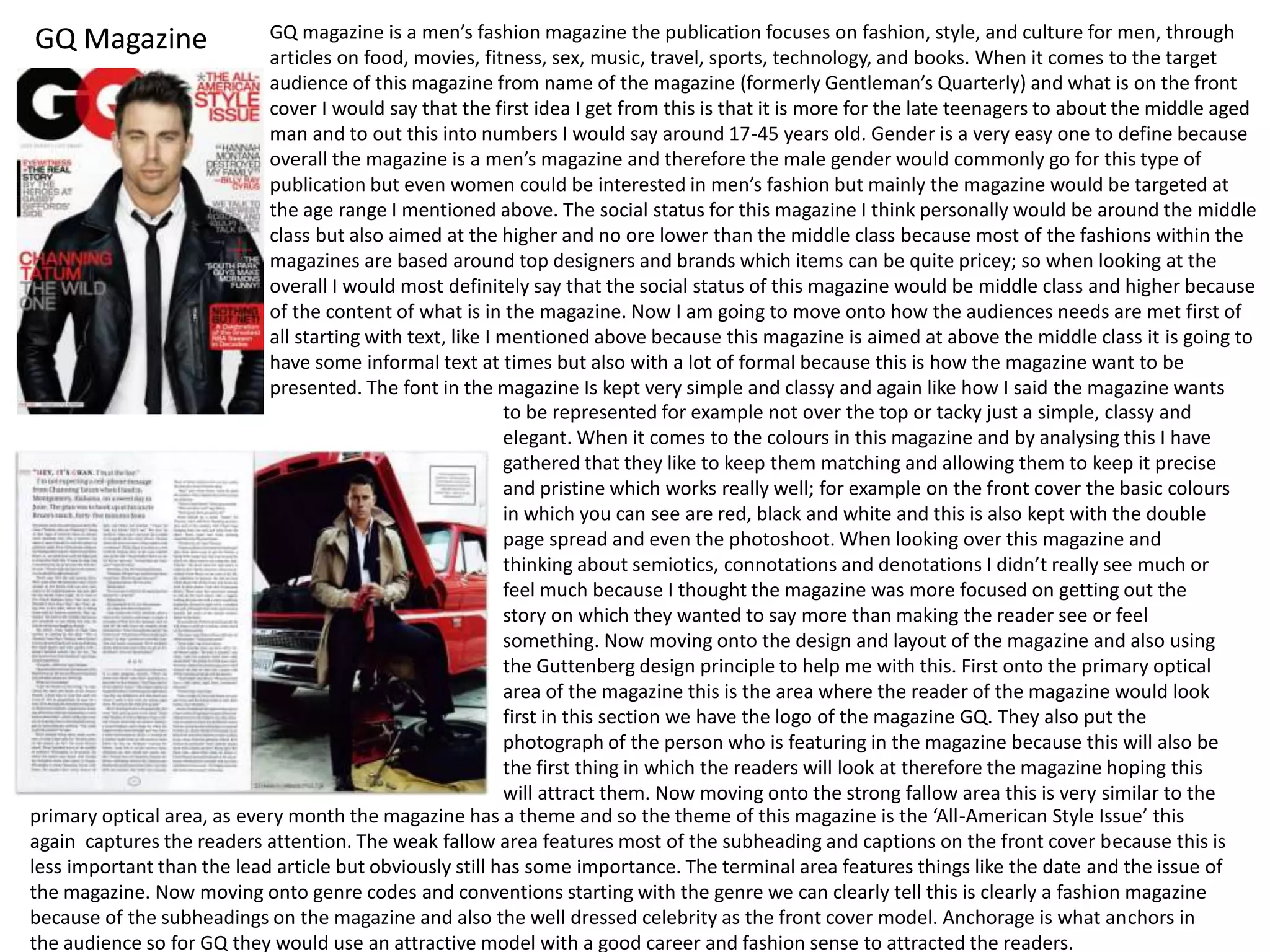 PR8 Magazine Layout and Page Design | PPTX | Style & Fashion