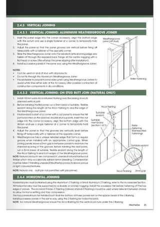 Practical assessment 3 - Install horizontal and vertical sheet panels | PDF