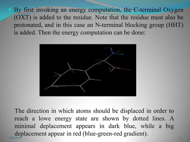 energy minimization | PPTX | Chemistry | Science