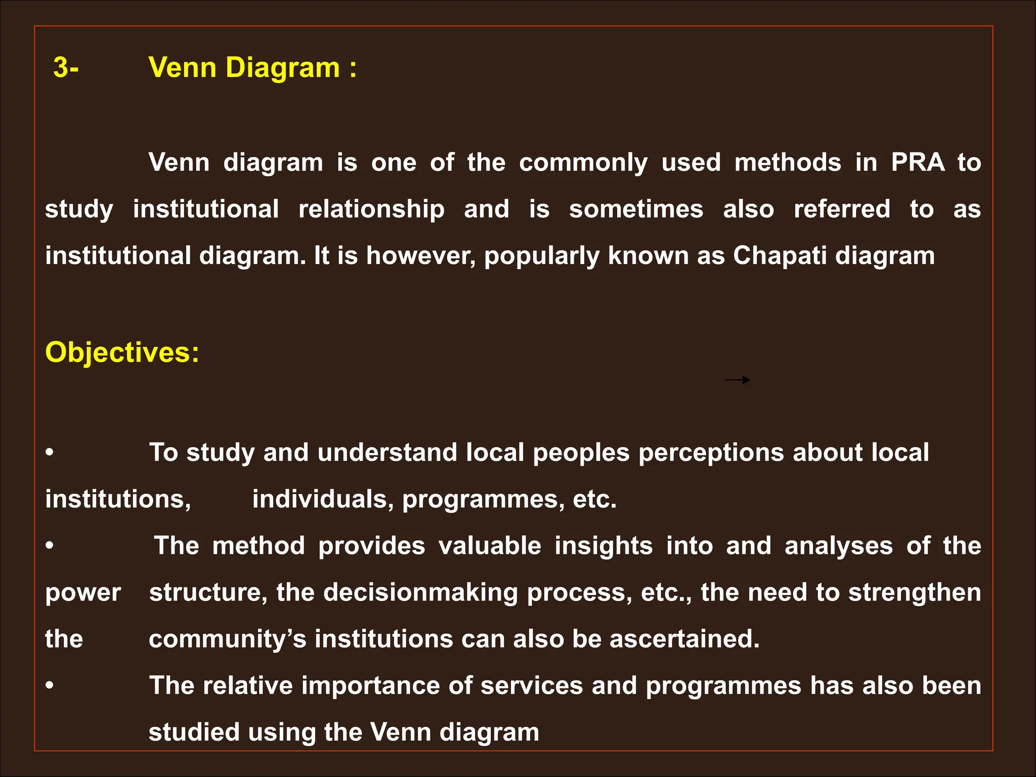 Ppt on Participatory rural appraisal PRA | PPT