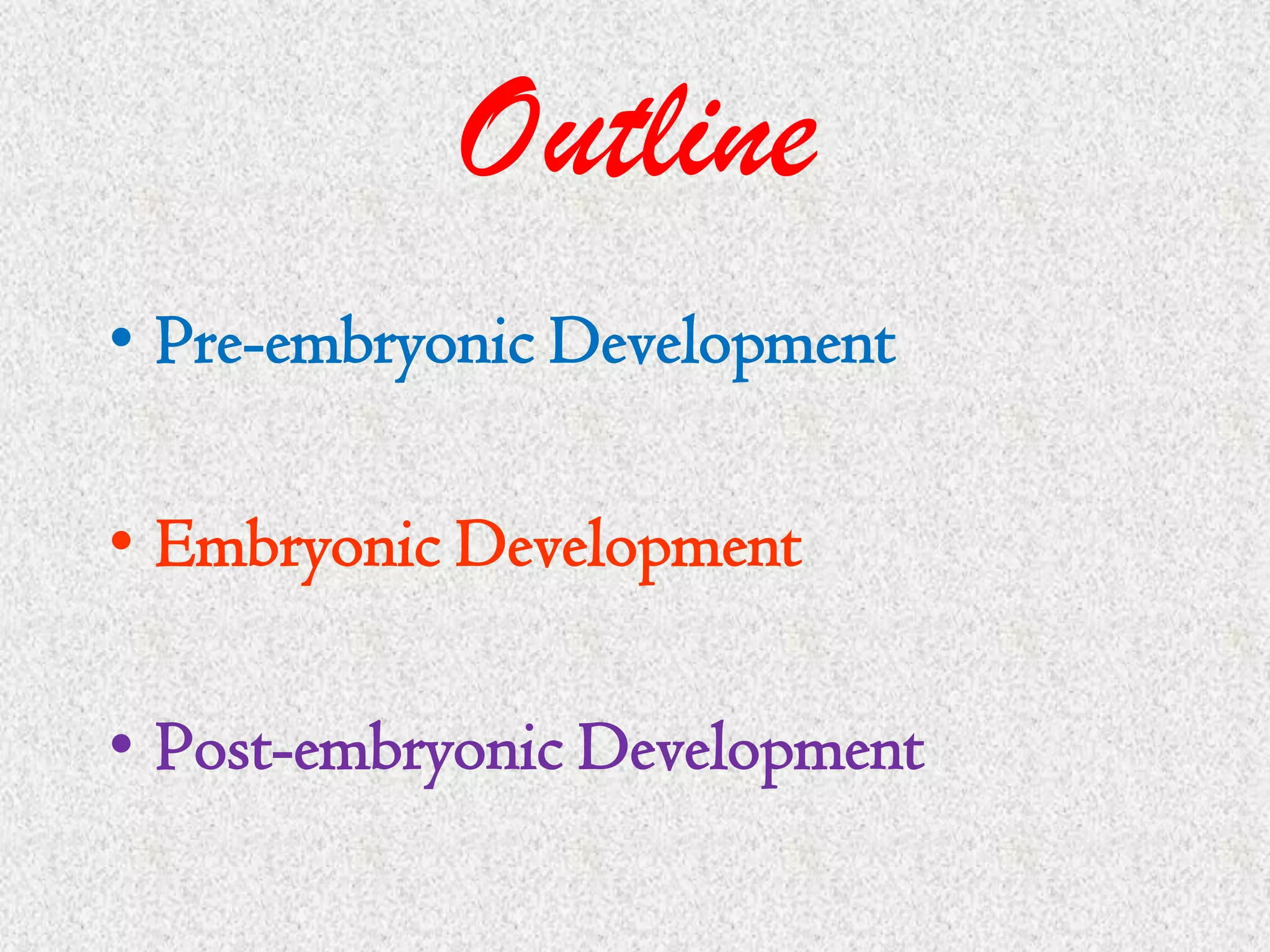 Pra embryonic and post-embryonic development in insect | PDF