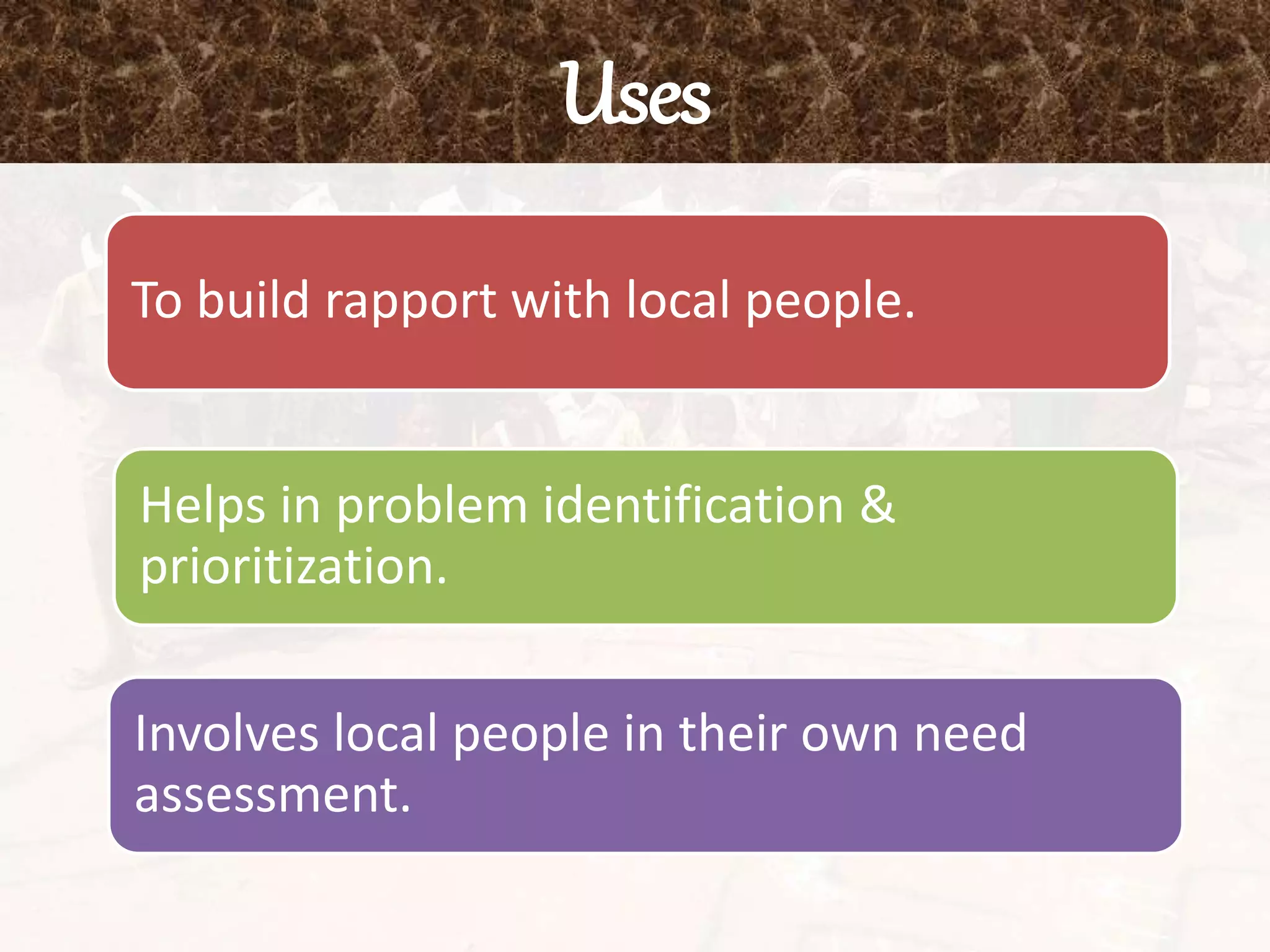 Participatory Rural Appraisal | PPTX