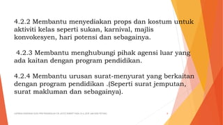 LAPORAN TUGASAN PPM SEMASA CUTI SEKOLAH | PPTX