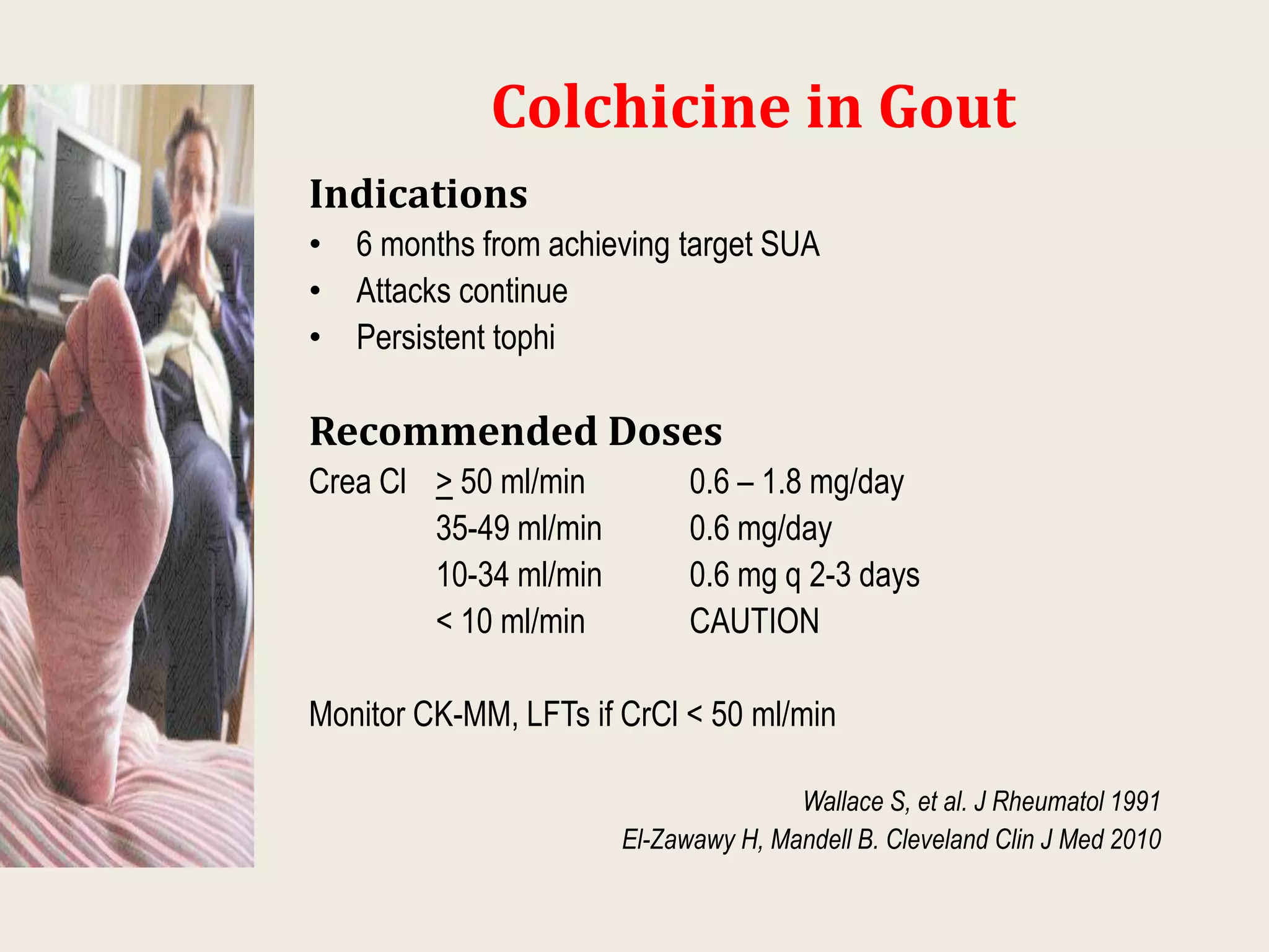 Gout, tophi and kidney disease | PPTX