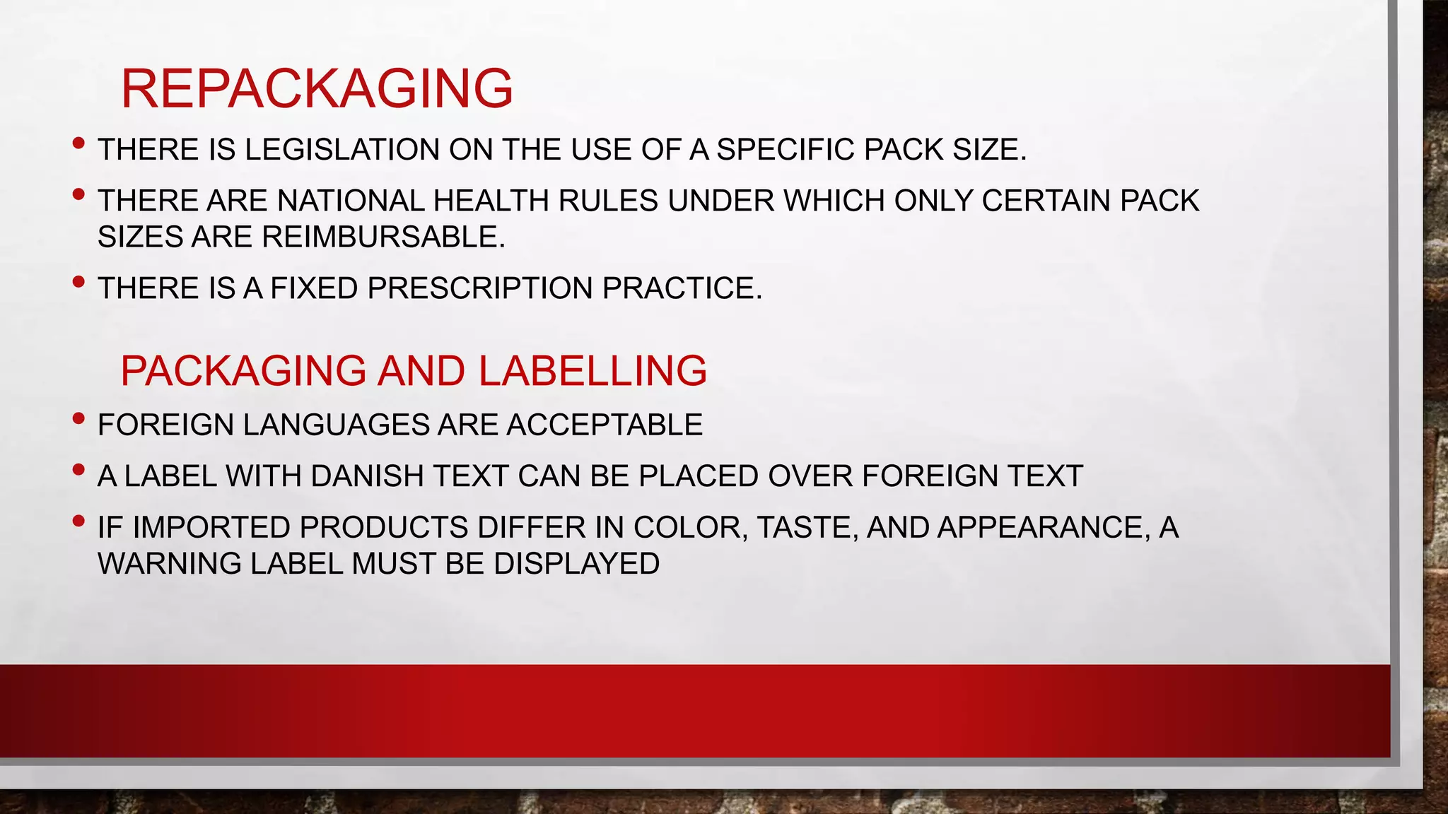 Pra 3008 regulatory overview denmark | PPTX