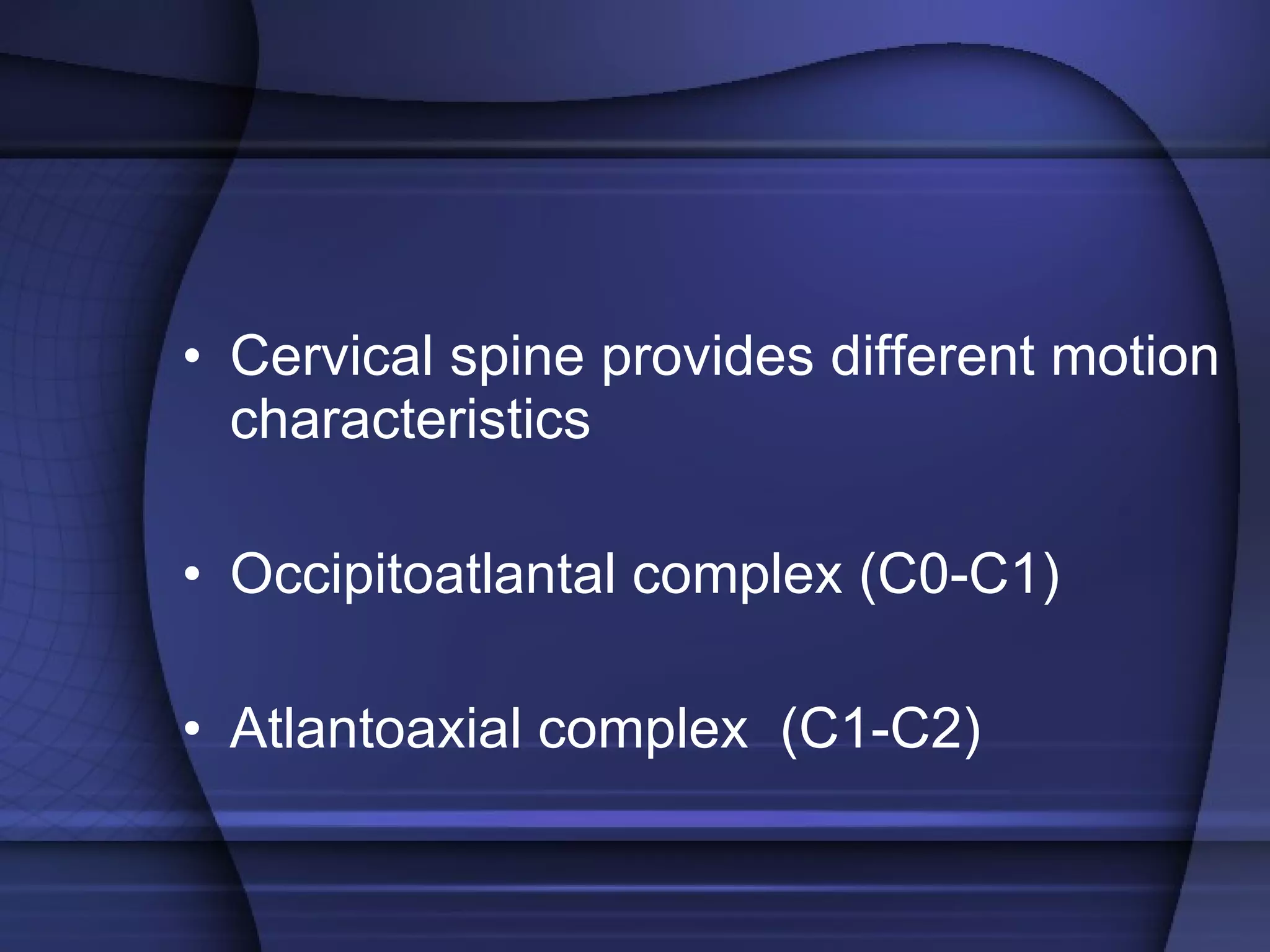 Pra625 cervical spine | PPT