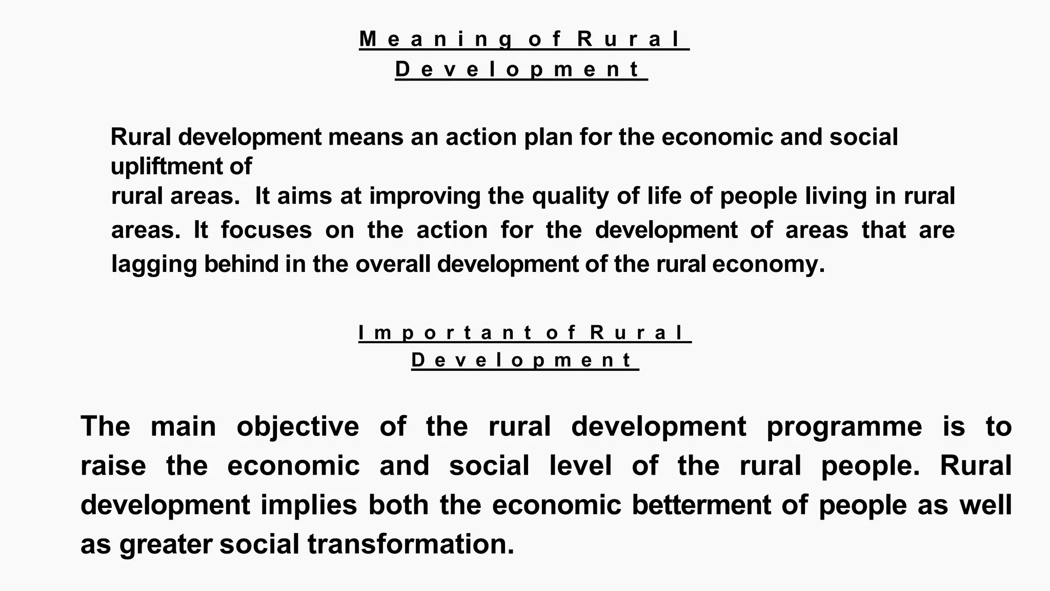 Ministry of Rural Development | PPTX