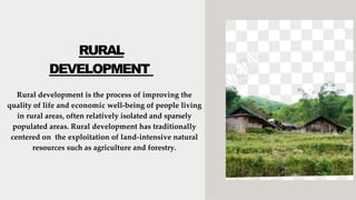 Ministry of Rural Development | PPTX