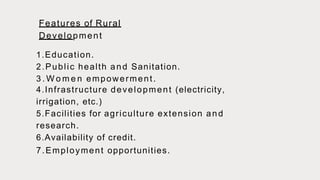 Ministry of Rural Development | PPTX