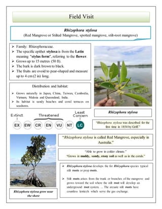 A field visit report of kufos Kerala | PDF