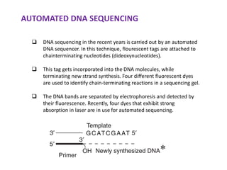 Prabhakar singh ii sem-paper v-automated dna sequencing and dna ...