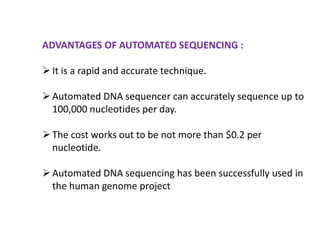 Prabhakar singh ii sem-paper v-automated dna sequencing and dna ...
