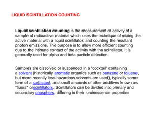 Prabhakar singh ii sem-paper v-detection & measurement of radioactivity ...
