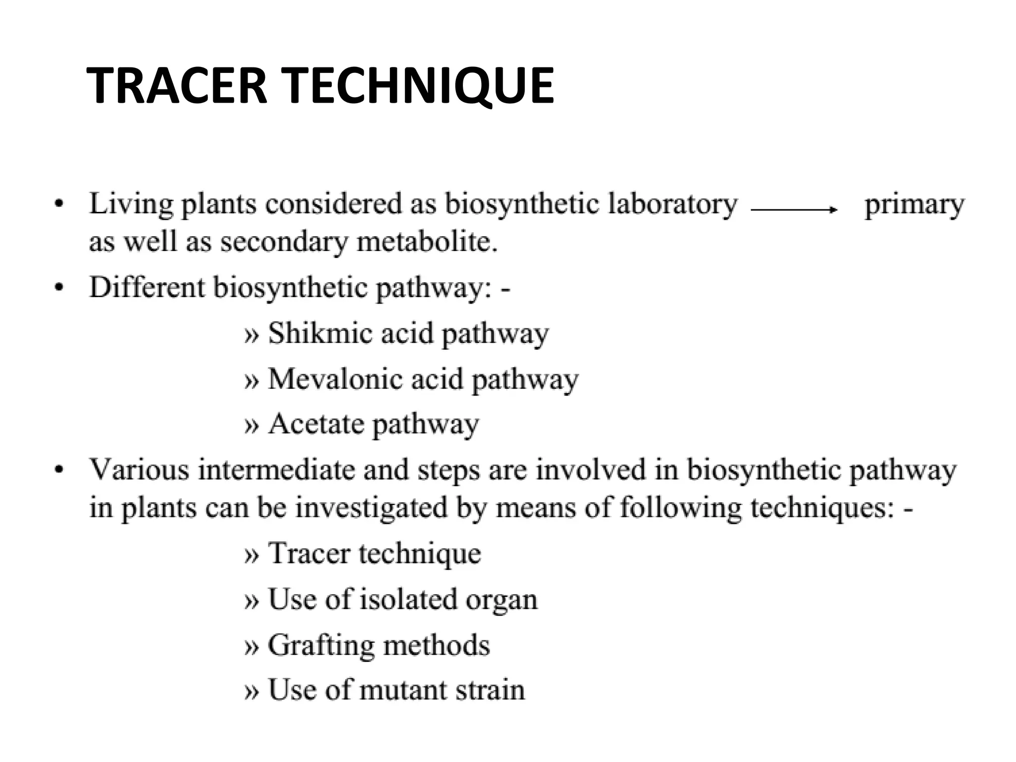 Prabhakar singh ii sem-paper v-tracer technique | PDF