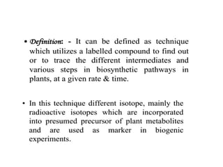 Prabhakar singh ii sem-paper v-tracer technique | PDF