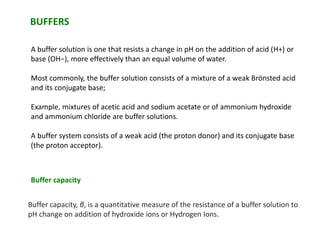 Prabhakar singh ii sem-p-h and buffers | PDF