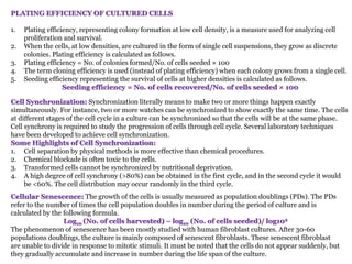Prabhakar Singh- IV_SEM-CELL GROWTH IN CULTURES | PDF | Biological ...