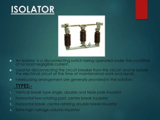 industrial training on 132 kv substation | PPTX