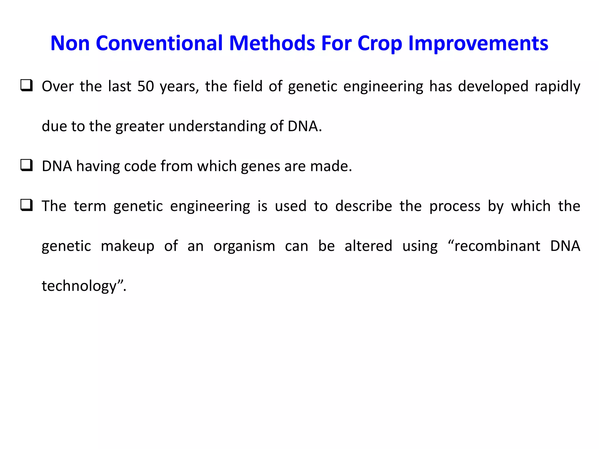 Prabhat MBB-602 Conventional versus non-conventional methods for crop ...