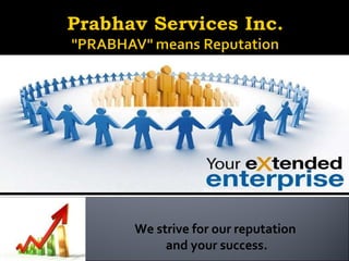 Prabhav services inc | PPT