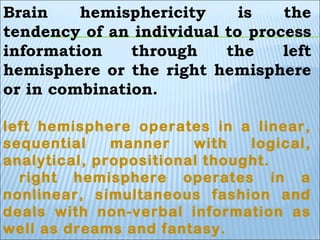 Brain-based Learning | PPT