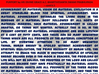 Srila Prabhupada Video Discourse Series - Verses | PPTX