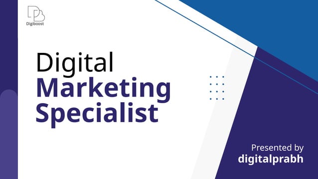 "DigiBoost: Empowering Your Digital Presence" | PPT