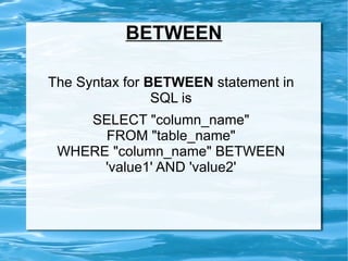Prabu's sql quries | ODP | Databases | Computer Software and Applications