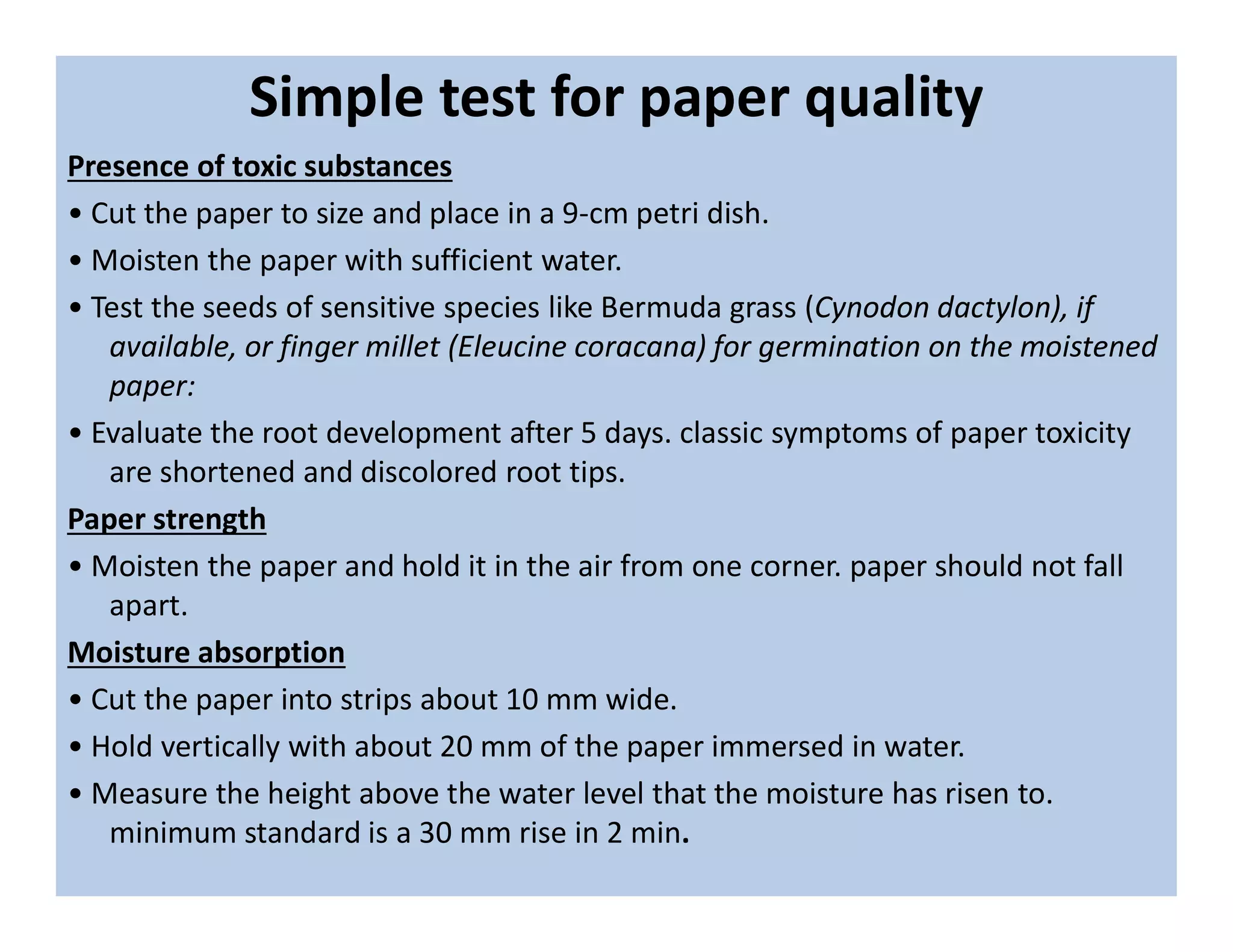 Seed Physical purity & germination tests | PDF
