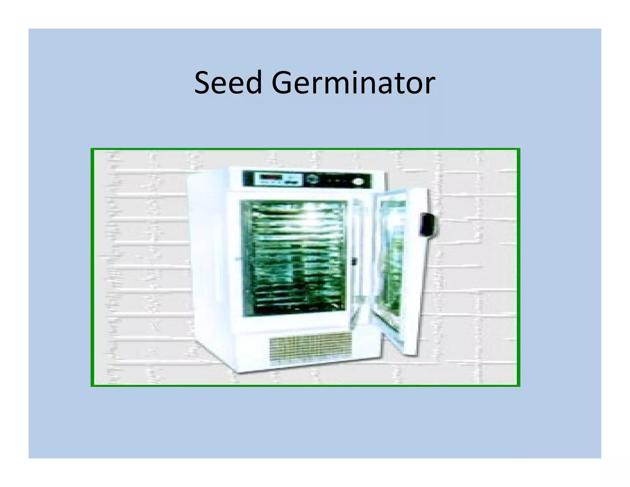 Seed Physical purity & germination tests | PDF