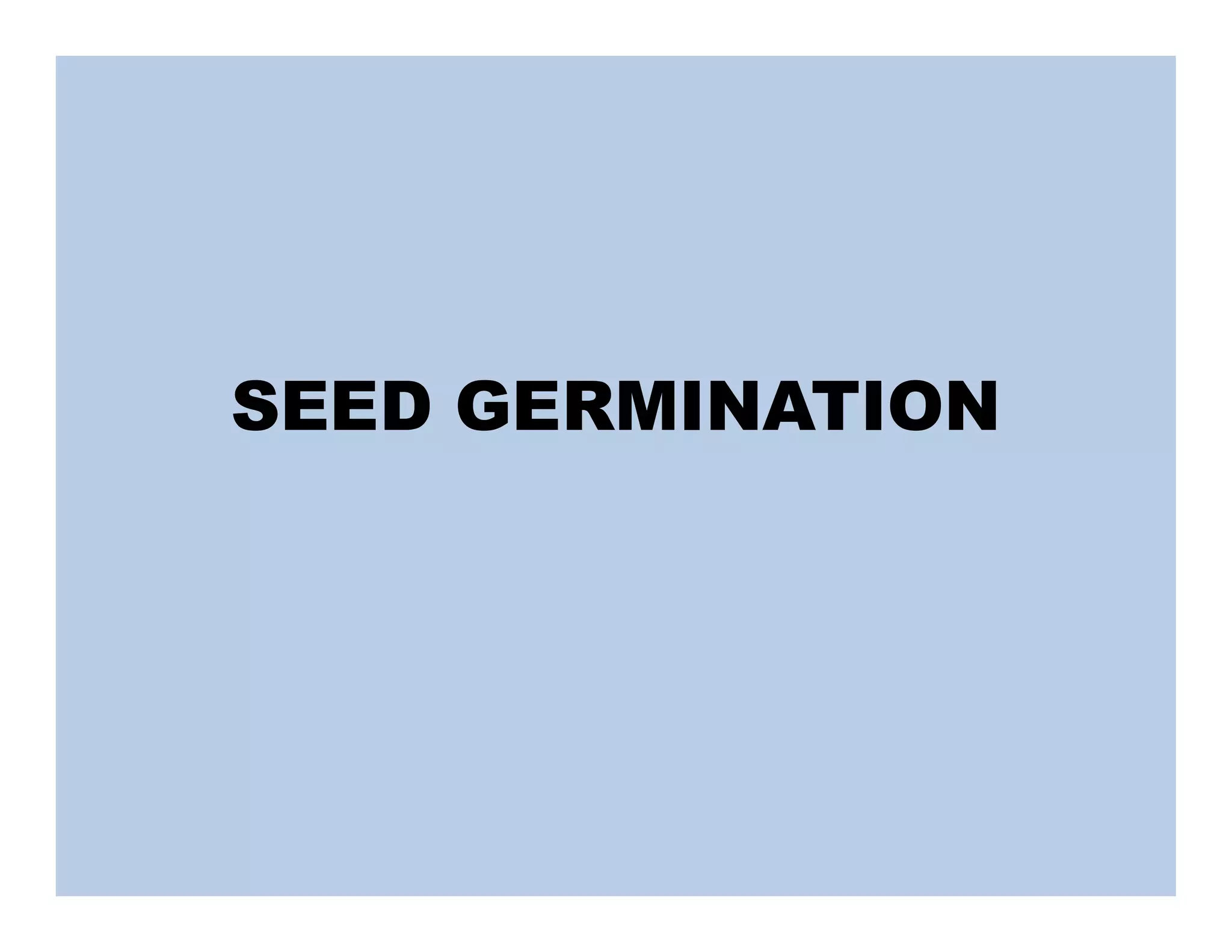 Seed Physical purity & germination tests | PDF