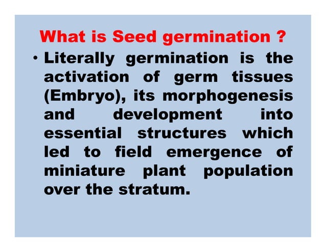 Seed Physical purity & germination tests | PDF | Gardening | Home & Garden