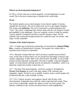 Prac3 LOUDSPEAKER | DOCX