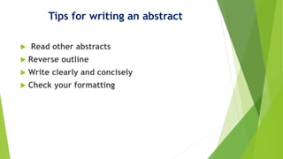 Practical task abstract types of abstract | PPTX