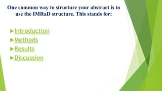 Practical task abstract types of abstract | PPTX