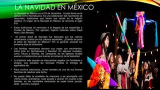 La Navidad: Tradiciones y Celebraciones en Diferentes Países | PPTX
