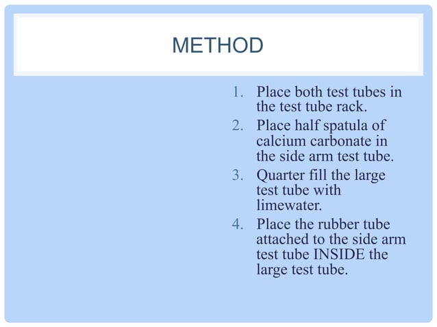 Prac - Acid & carbonate reaction | PDF | Chemistry | Science
