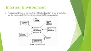 Internal Factors of Business Environment | PPTX